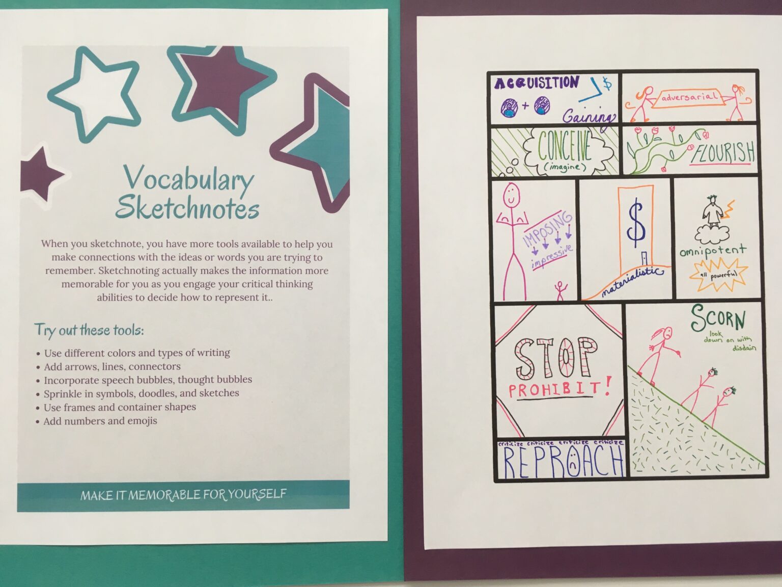 Colorful ELA Vocabulary Activities: Story Tiles, Wordy Decor & More ...