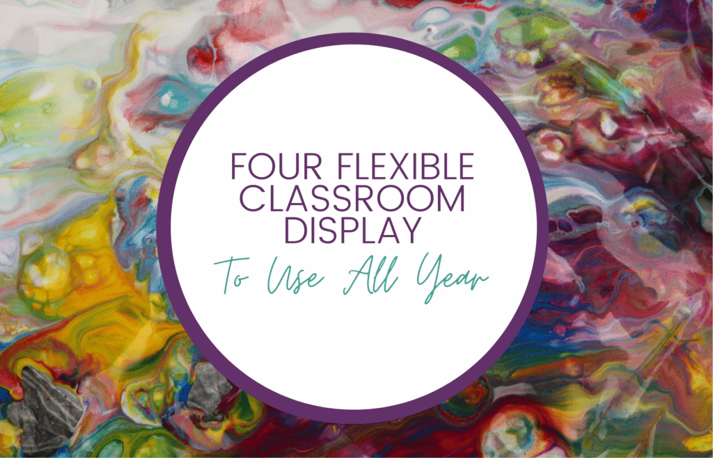 Four Flexible Classroom Displays you can Quickly Create - Spark Creativity