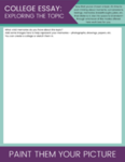 Try Teaching The College Essay like This - Spark Creativity