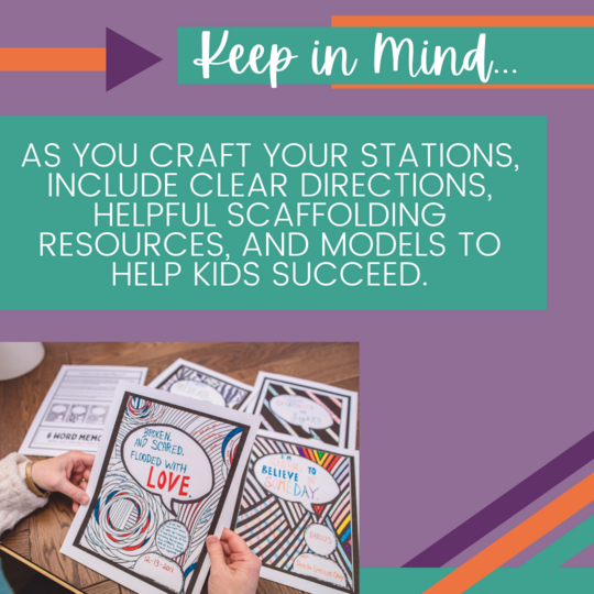 Creative Short Story Station Ideas for ELA - Spark Creativity