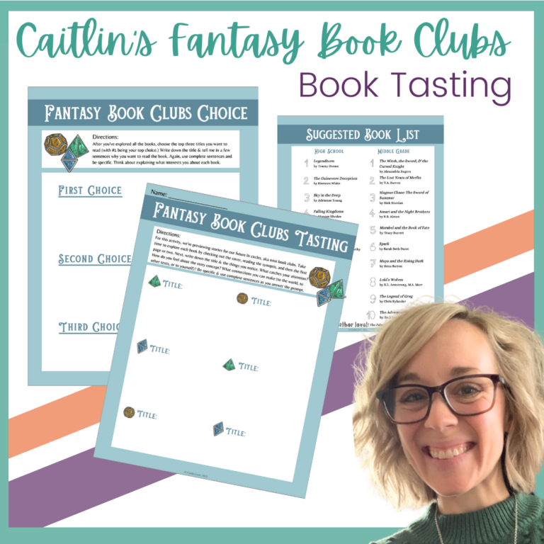 Teaching SciFi & Fantasy (The Elective Series continues) - Spark Creativity