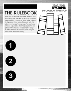 Dystopia Book Clubs: A How-To Guide - Spark Creativity
