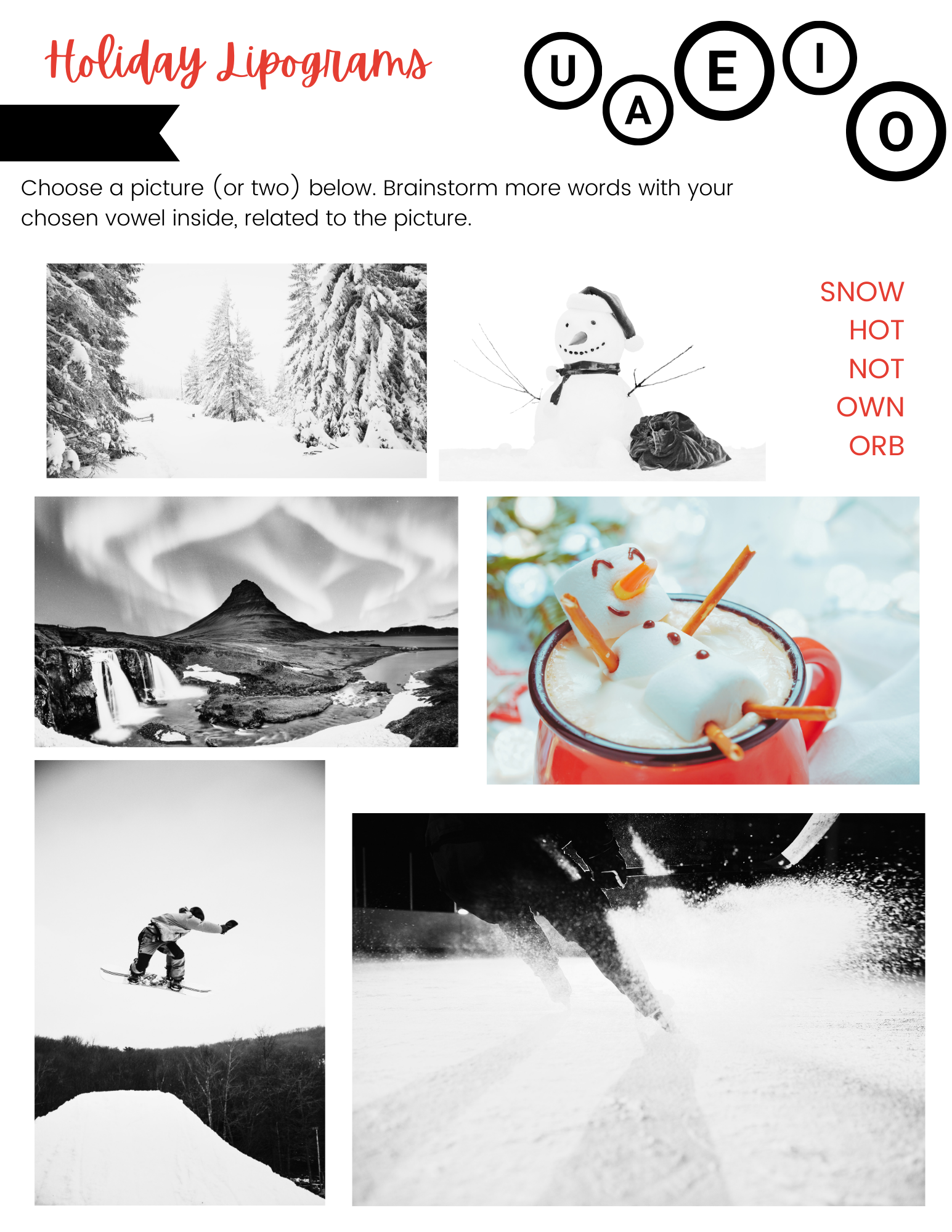 Holiday Activities for ELA with Inclusivity in Mind - Spark Creativity
