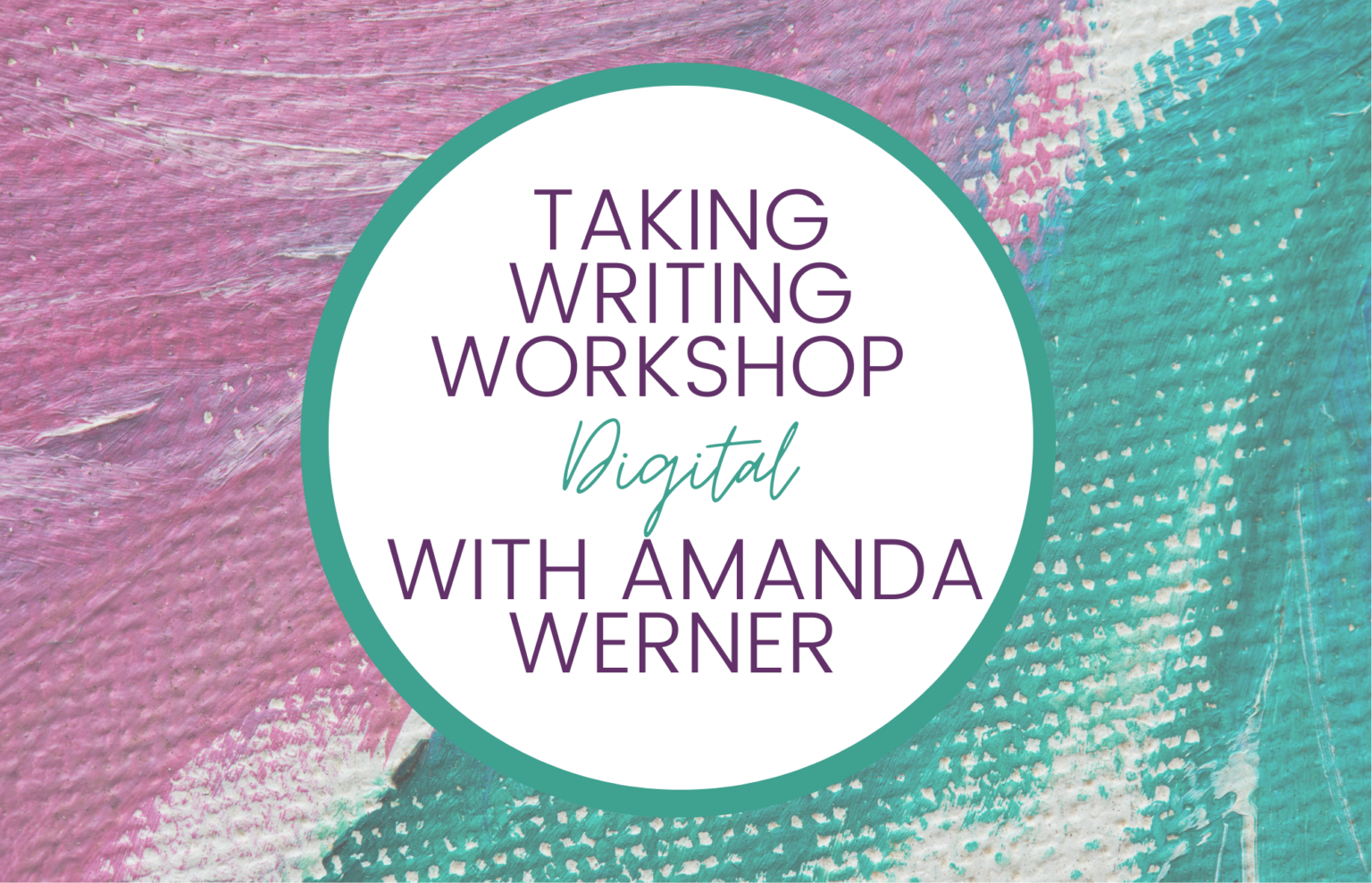 Taking Writing Workshop Digital (It's Easy), with Amanda Werner - Spark ...