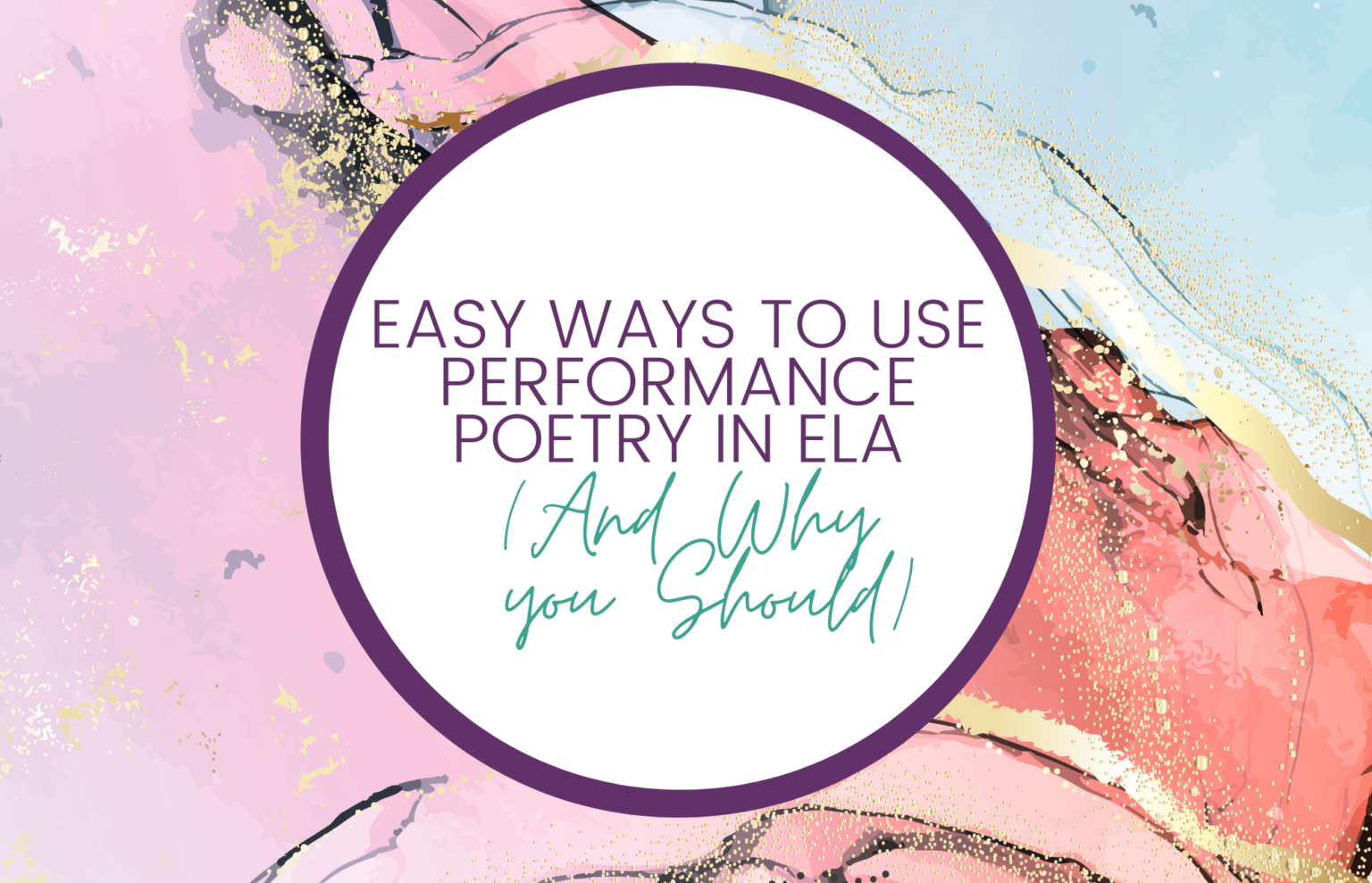 Easy Ways to use Performance Poetry in ELA - Spark Creativity