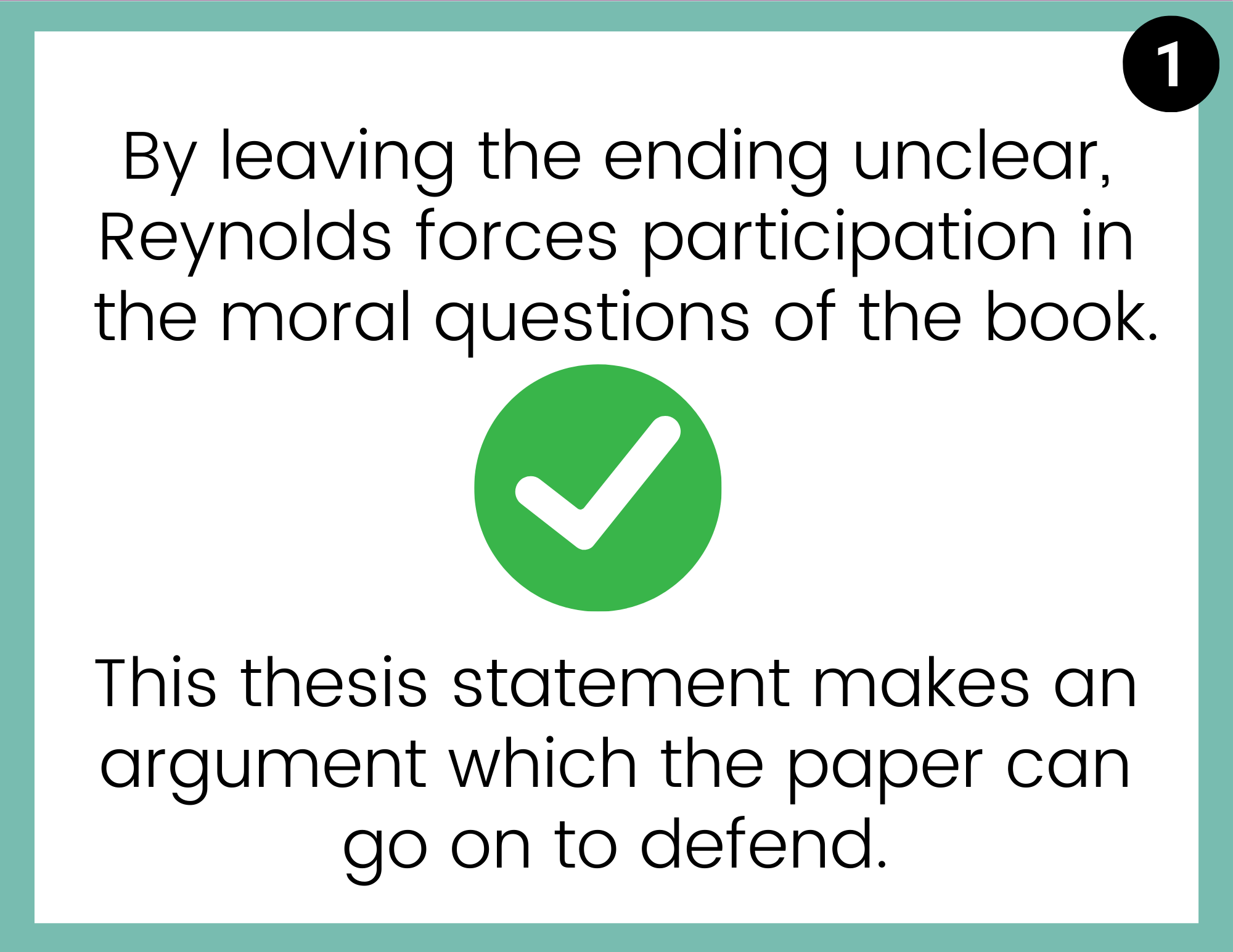 Teaching Argument Basics: How to Gamify Thesis Practice - Spark Creativity