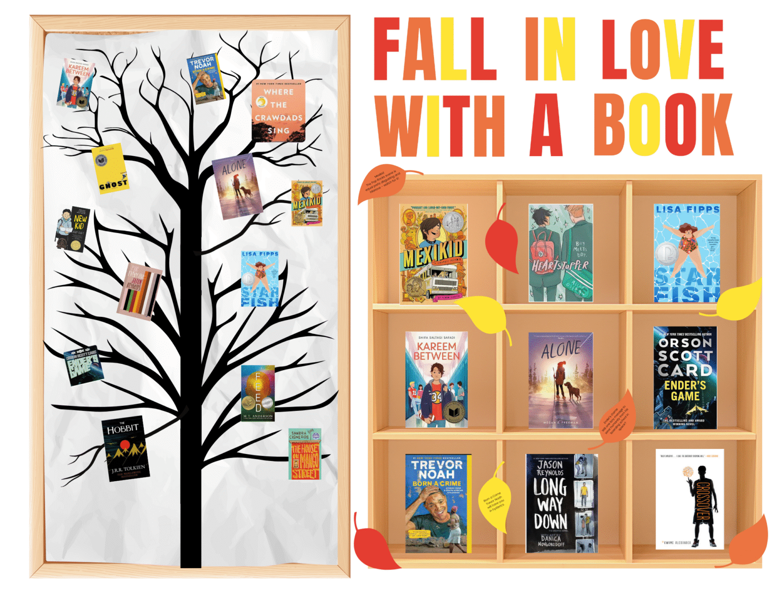 Quick Win: Build Reading Culture with this Fun Fall ELA Display - Spark ...