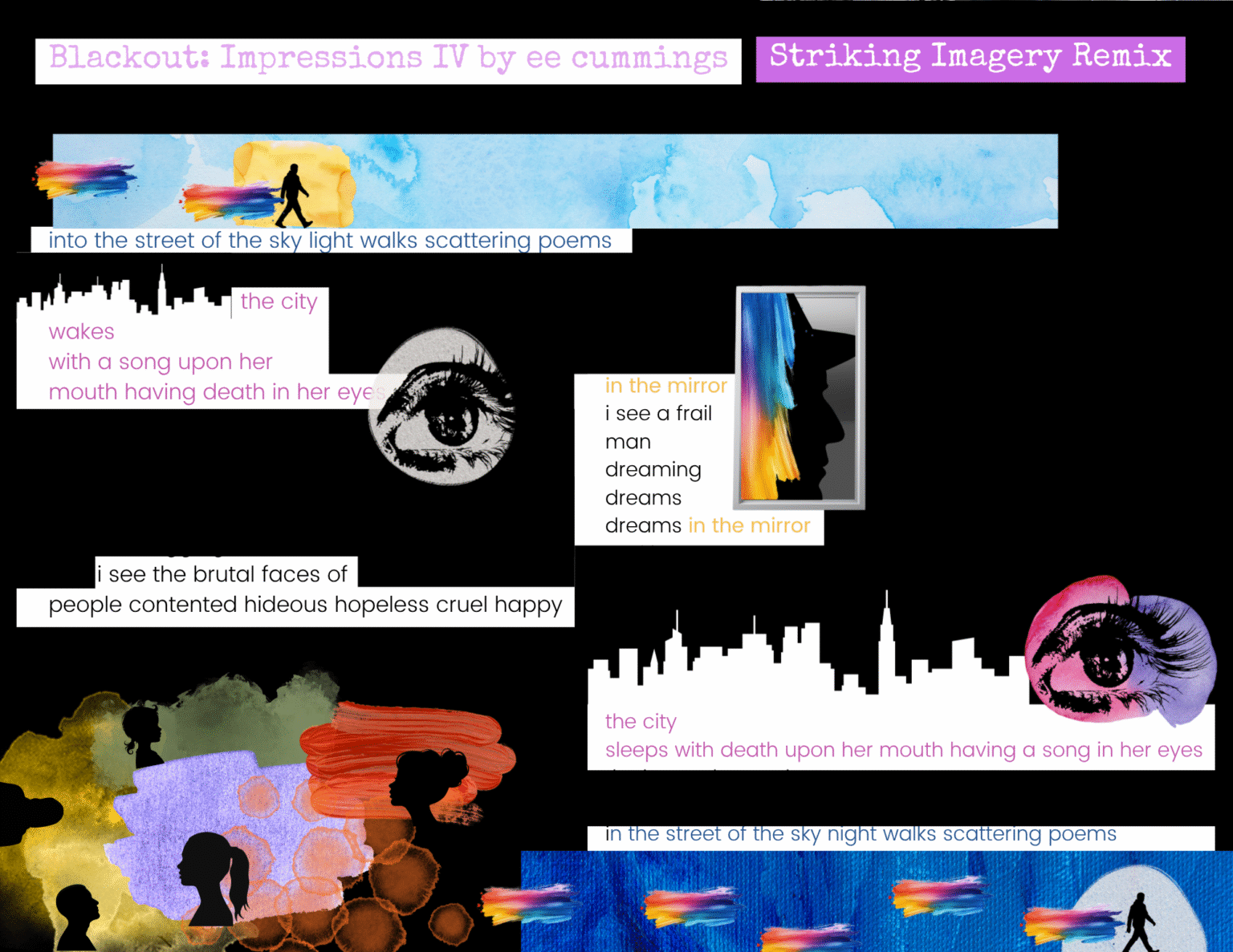 Poetry Blackout, A Creative Analysis Tool - Spark Creativity