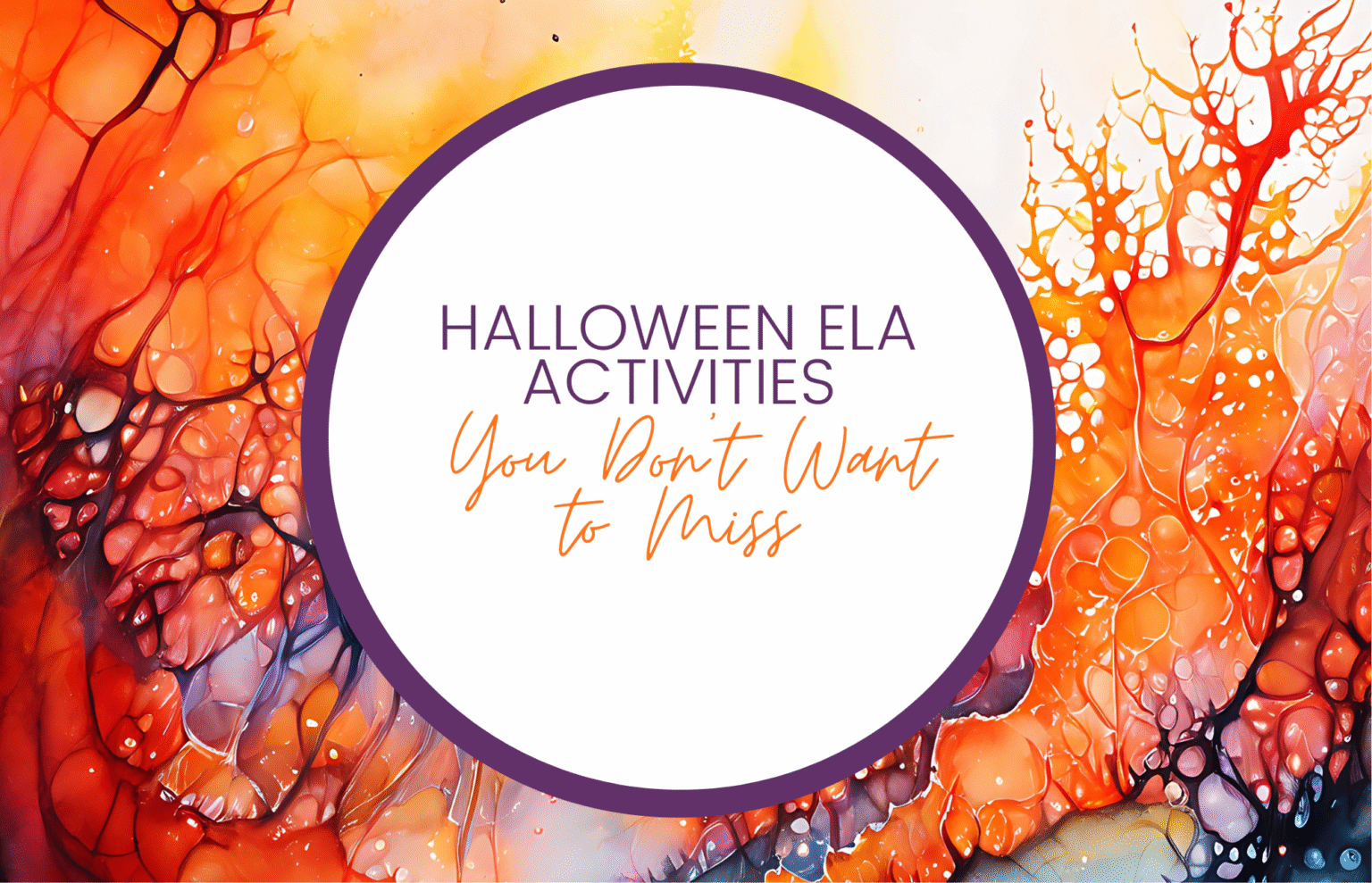 Halloween ELA Activities You Don't Want to Miss - Spark Creativity